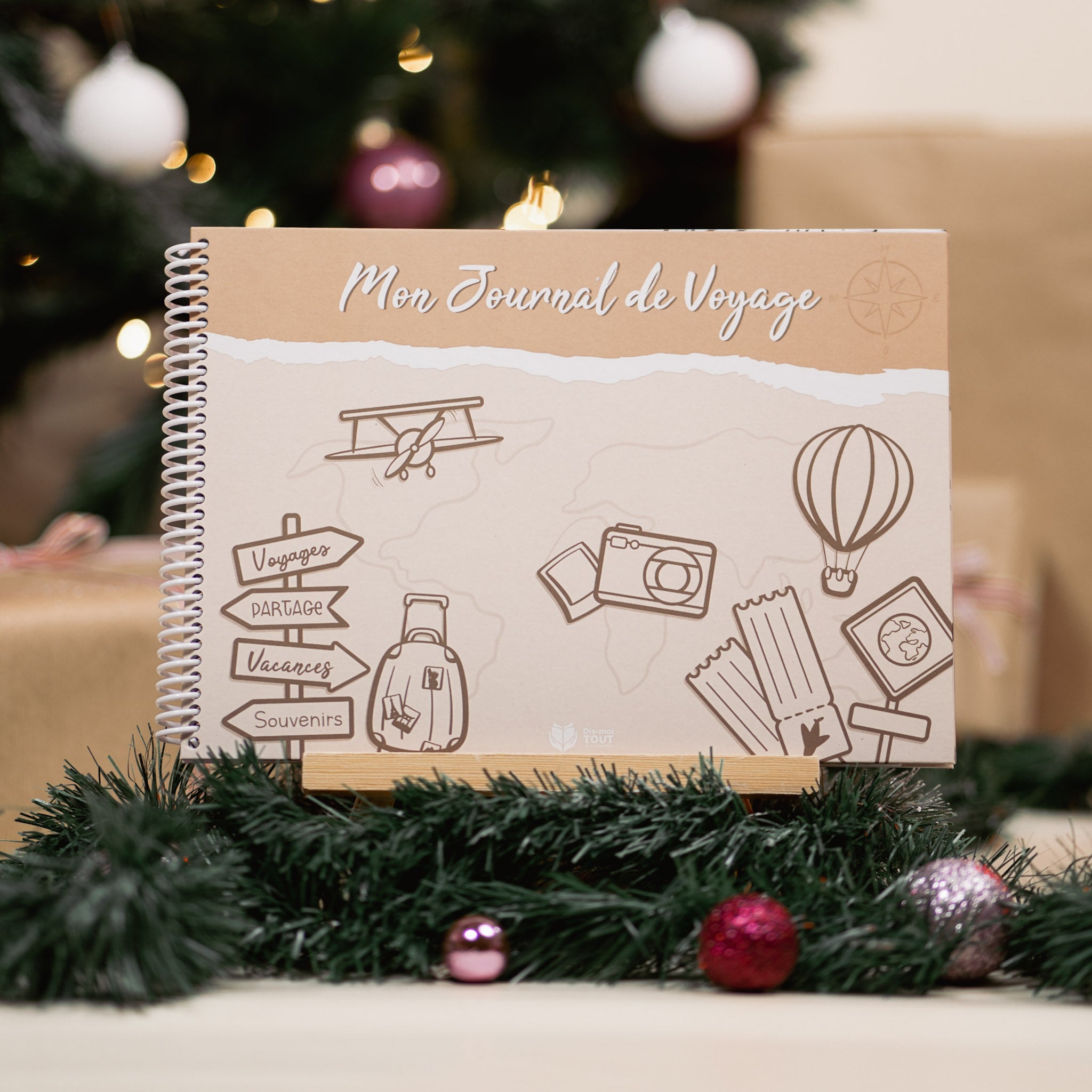 Mon journal de voyage – Dis moi tout livre